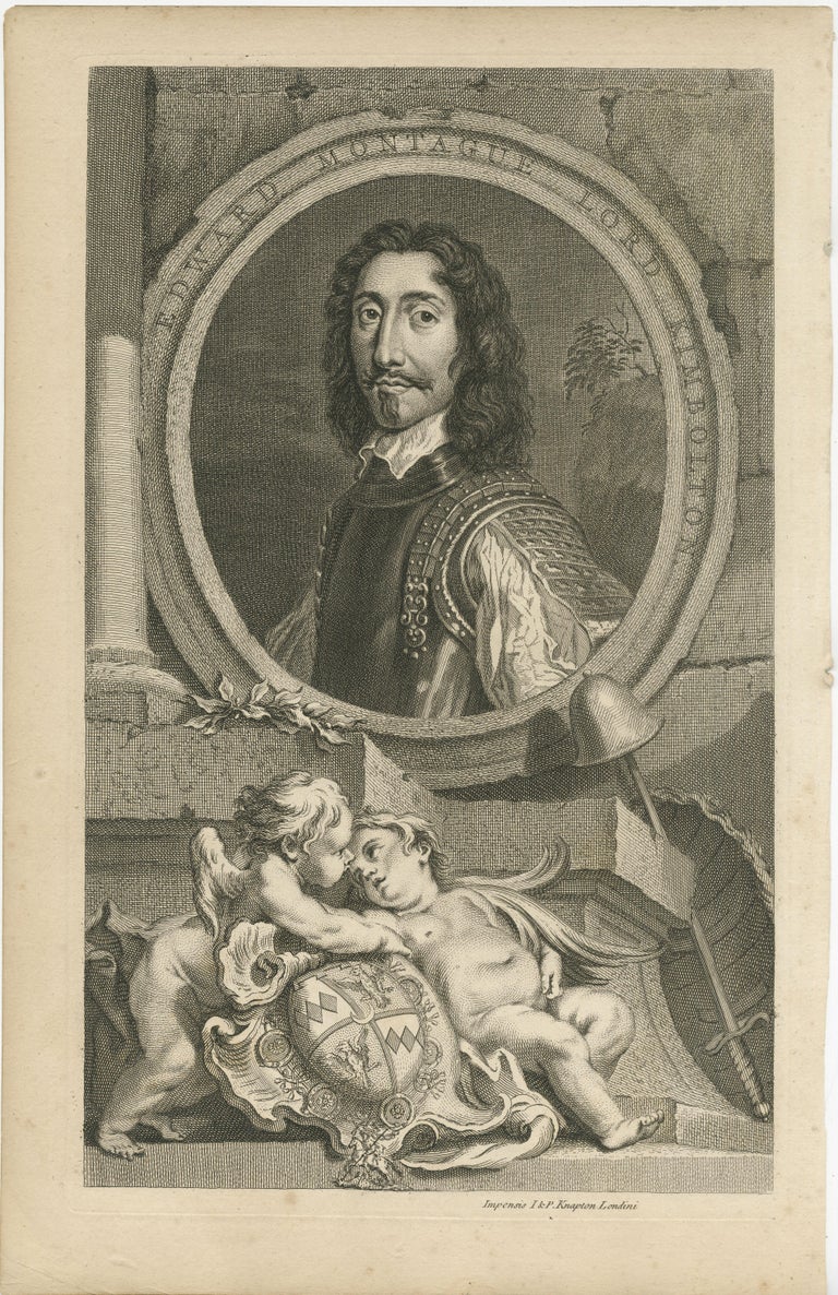 Antique Portrait of Edward Montagu, 2nd Earl of Manchester For Sale at ...
