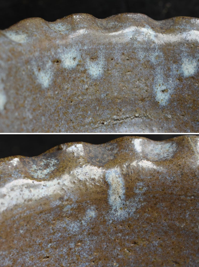 Antique pottery bowl from Kumamoto, Japan / Shodai ware / Edo / 18-19 ...