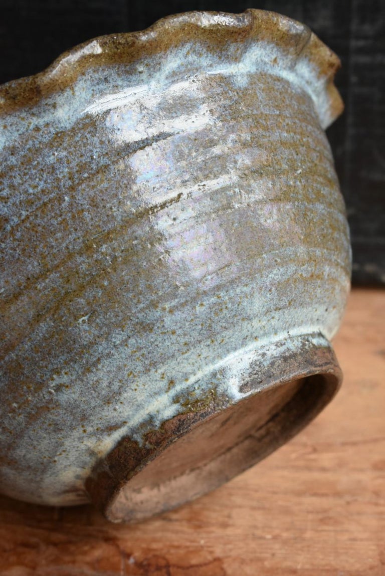 Antique pottery bowl from Kumamoto, Japan / Shodai ware / Edo / 18-19 ...