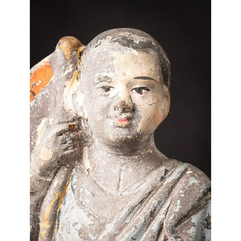 Antique pottery statue of Indian Figure from India For Sale at 1stDibs