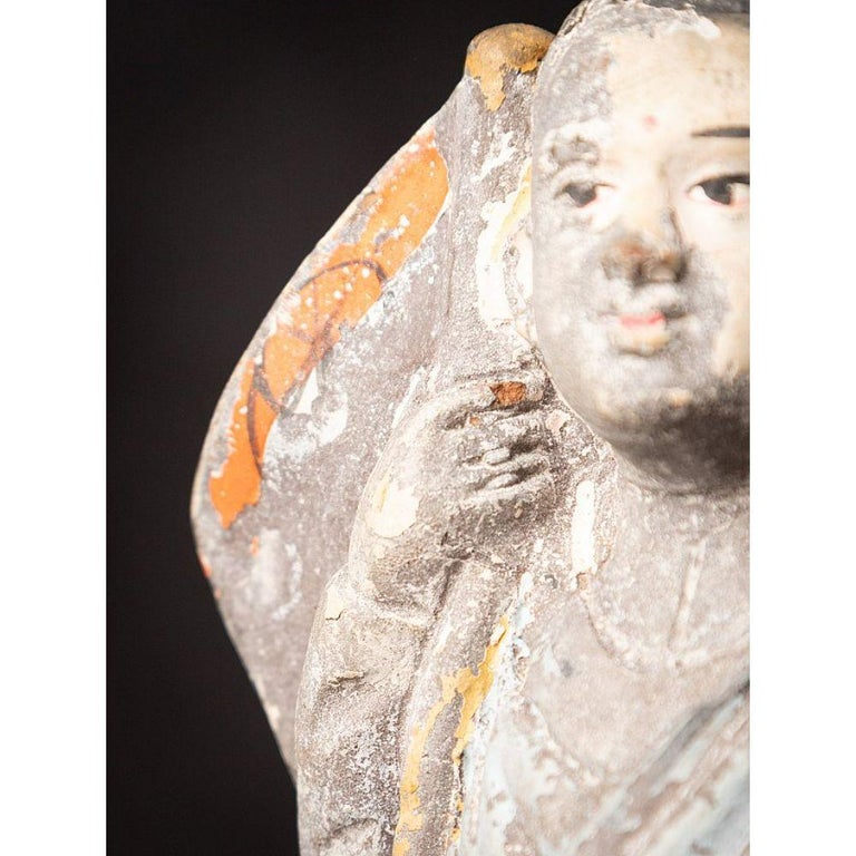 Antique pottery statue of Indian Figure from India For Sale at 1stDibs