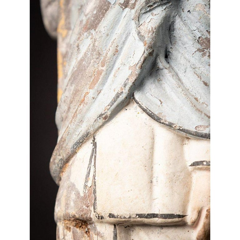 Antique pottery statue of Indian Figure from India For Sale at 1stDibs