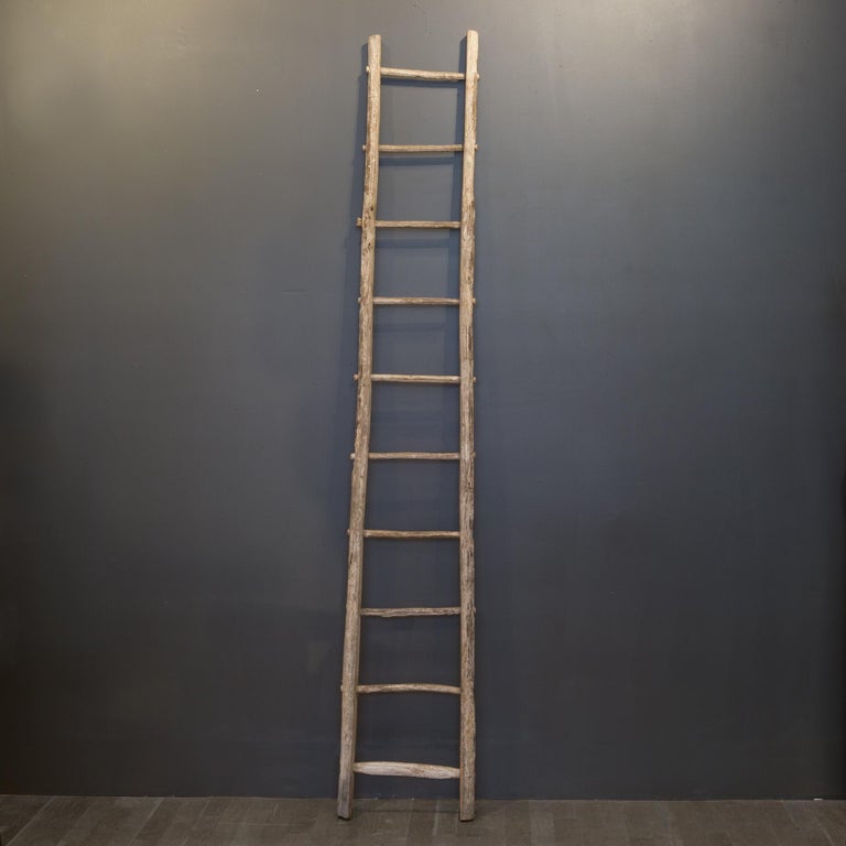 Antique Primitive Handmade Rustic Ladder, circa 1920-1940 For Sale at ...