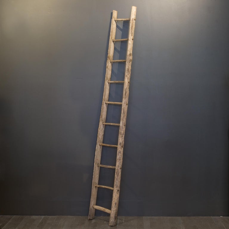 Antique Primitive Handmade Rustic Ladder, circa 1920-1940 For Sale at ...