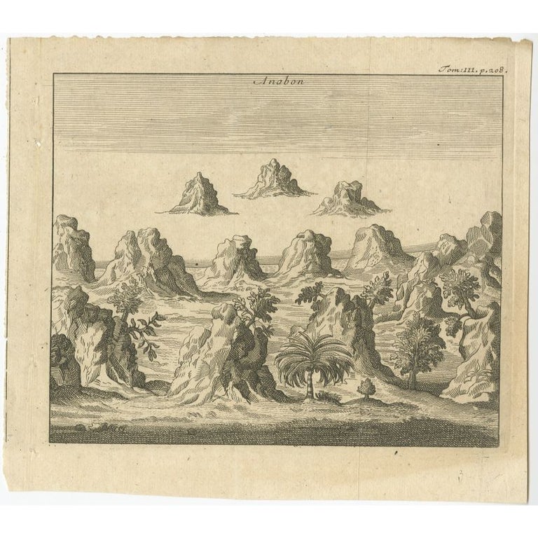 Antique Print of Ambon, Indonesia, c.1740 For Sale at 1stDibs