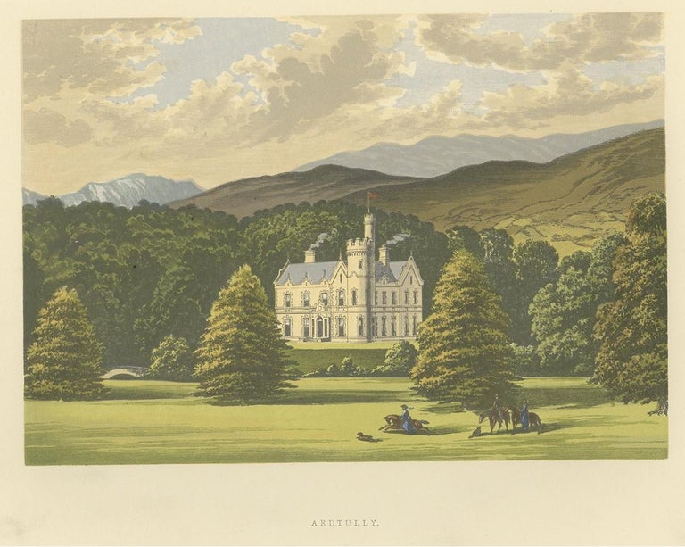 Antique Print of Ardtully House by Morris, circa 1880 For Sale at 1stDibs