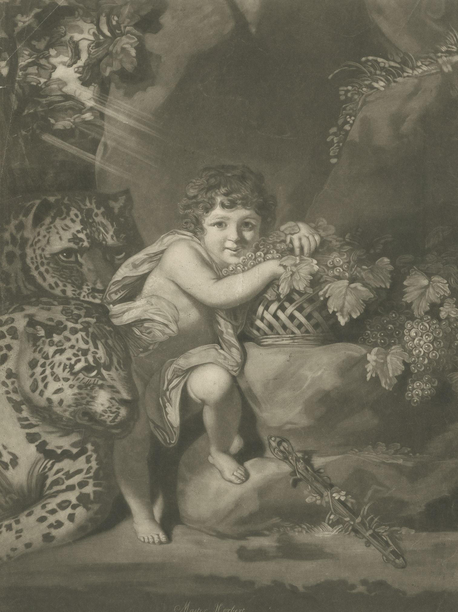 Antique Print of Bacchus by Smith, 1776 at 1stDibs