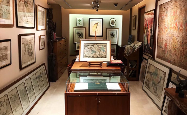 Antique Print of Lions Attacking a Giraffe For Sale at 1stDibs