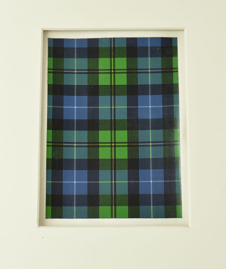 Antique Print of the Scottish Clan Macneill Tartan, circa 1860 For Sale ...