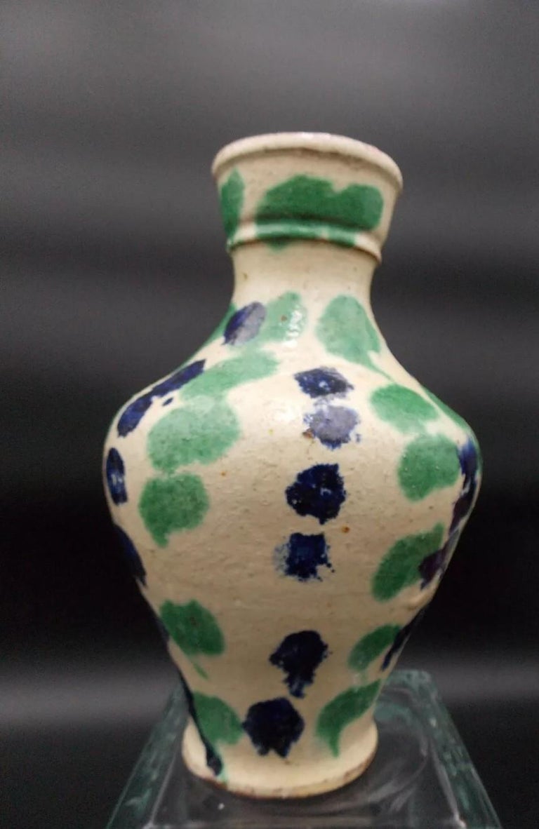 Antique Provincial French Jug / Pitcher Savoie Region Folk Art Pottery ...