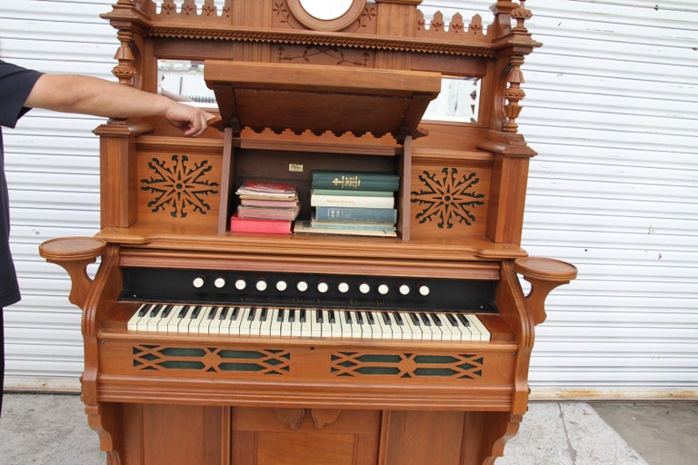Antique Pump Organ NO50 Chicago Cottage Organ Company For Sale at 1stDibs