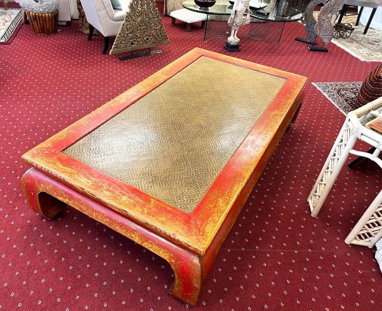 Antique Ming Dynasty Style Daybed/Coffee Table For Sale at 1stDibs