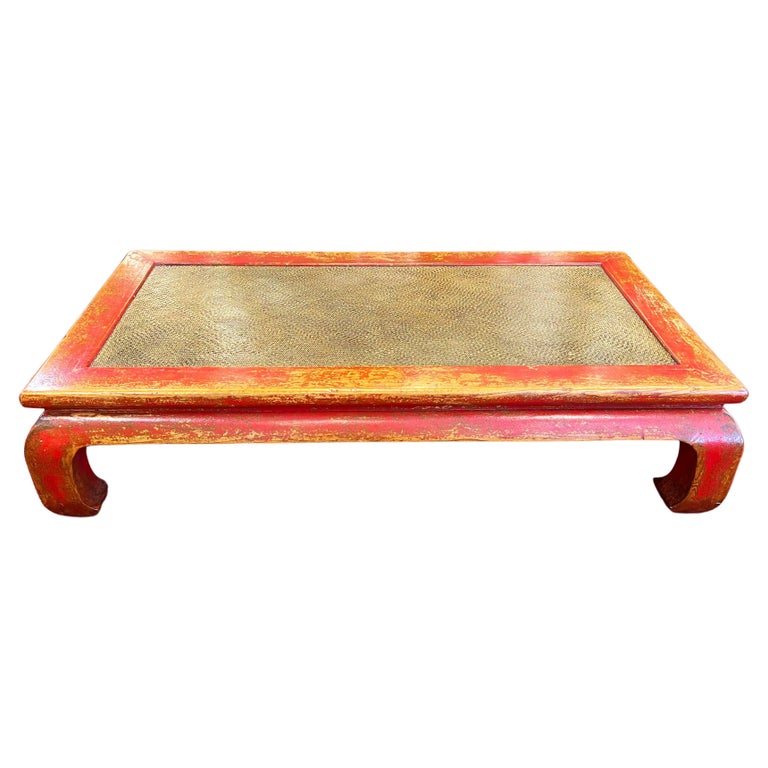 Antique Ming Dynasty Style Daybed/Coffee Table For Sale at 1stDibs