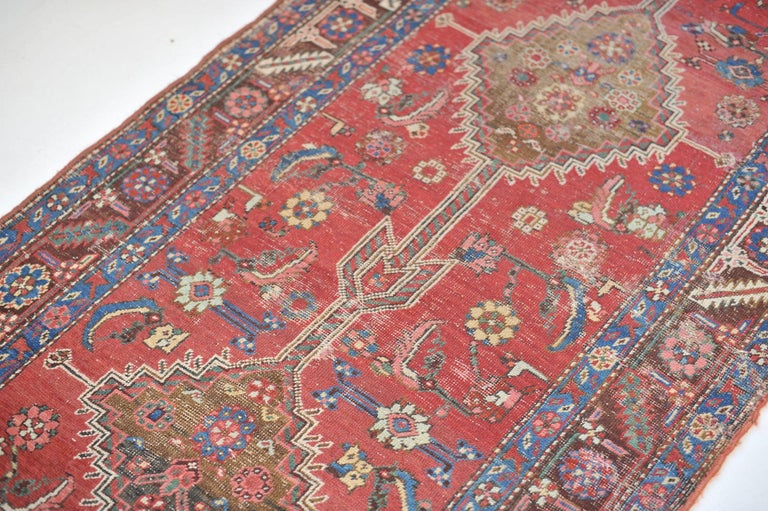 Antique Quad-Medallion Nomadic Tribal Runner, circa 1880's For Sale at ...