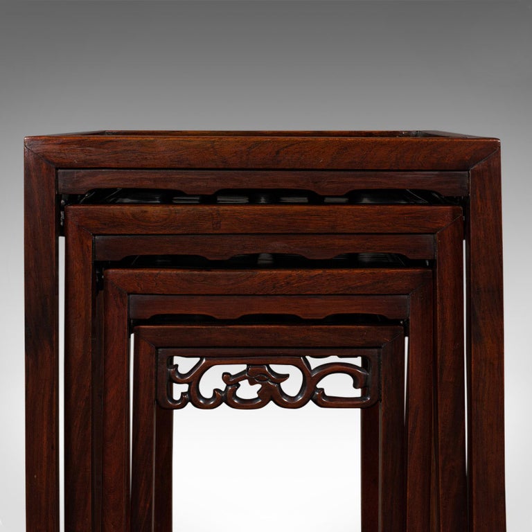 Antique Quartetto Nesting Tables, Chinese, Occasional, Victorian, Circa ...