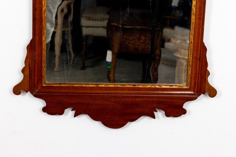 Antique Queen Anne Mirror For Sale at 1stDibs