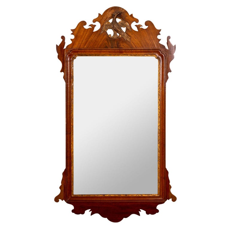 Antique Queen Anne Mirror For Sale at 1stDibs