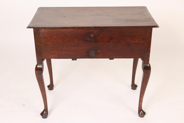 Antique Queen Anne Style Oak Lowboy For Sale at 1stDibs | queen anne ...