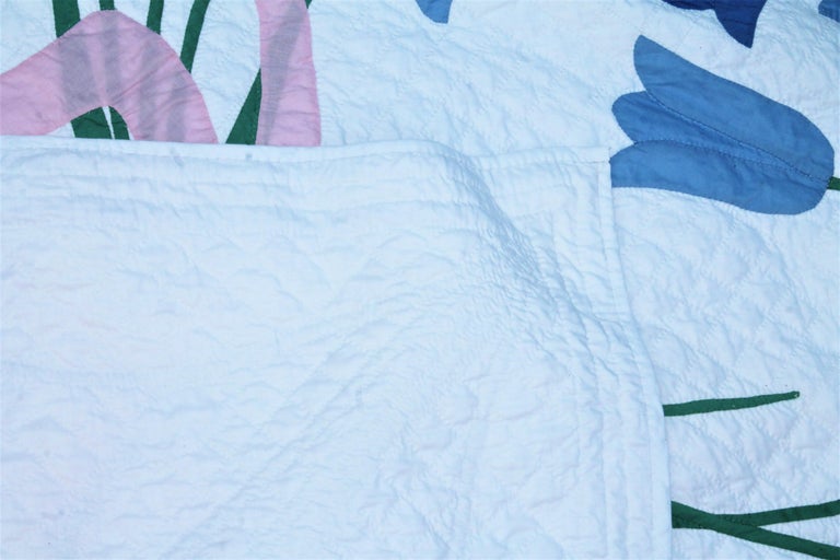 Antique Quilt, Applique Quilt, ll at 1stDibs