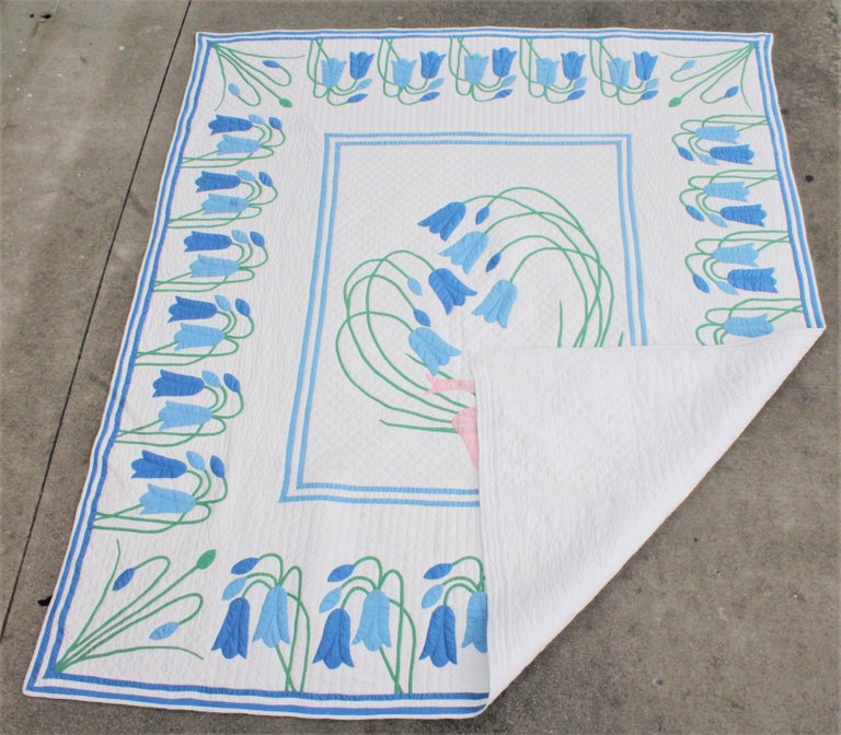 Antique Quilt, Applique Quilt, ll at 1stDibs