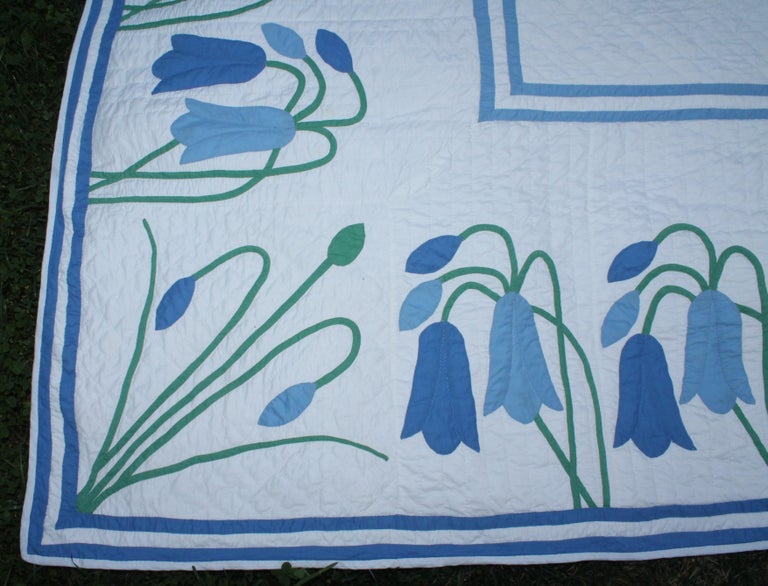 Antique Quilt, Applique Quilt, ll at 1stDibs