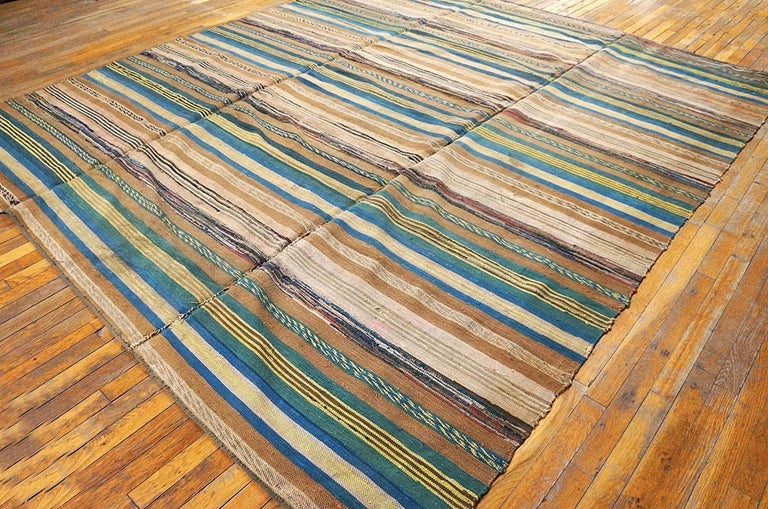 Late 19th Century American Shaker Rag Rug ( 8'6" x 9' 0" - 260 x 300 cm ...