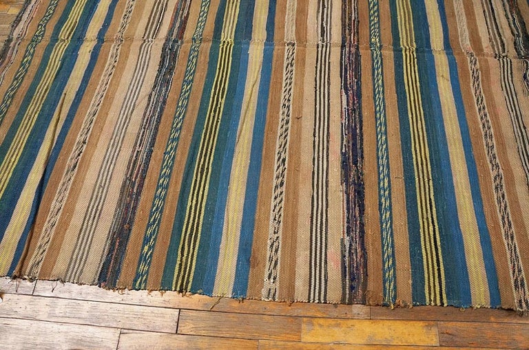 Late 19th Century American Shaker Rag Rug ( 8'6" x 9' 0" - 260 x 300 cm ...