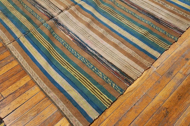 Late 19th Century American Shaker Rag Rug ( 8'6" x 9' 0" - 260 x 300 cm ...