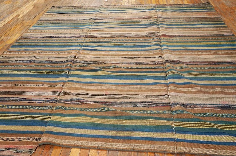 Late 19th Century American Shaker Rag Rug ( 8'6" x 9' 0" - 260 x 300 cm ...