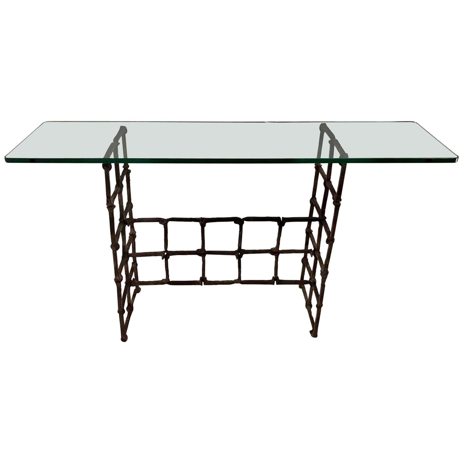 Iron Rail Road Spike Chair at 1stDibs