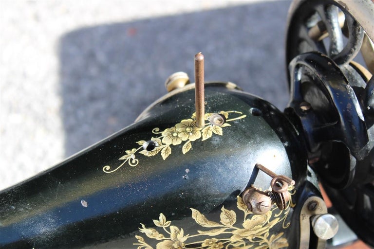 Antique Rare German Travel Sewing Machine Lewenstein 1890 at 1stDibs