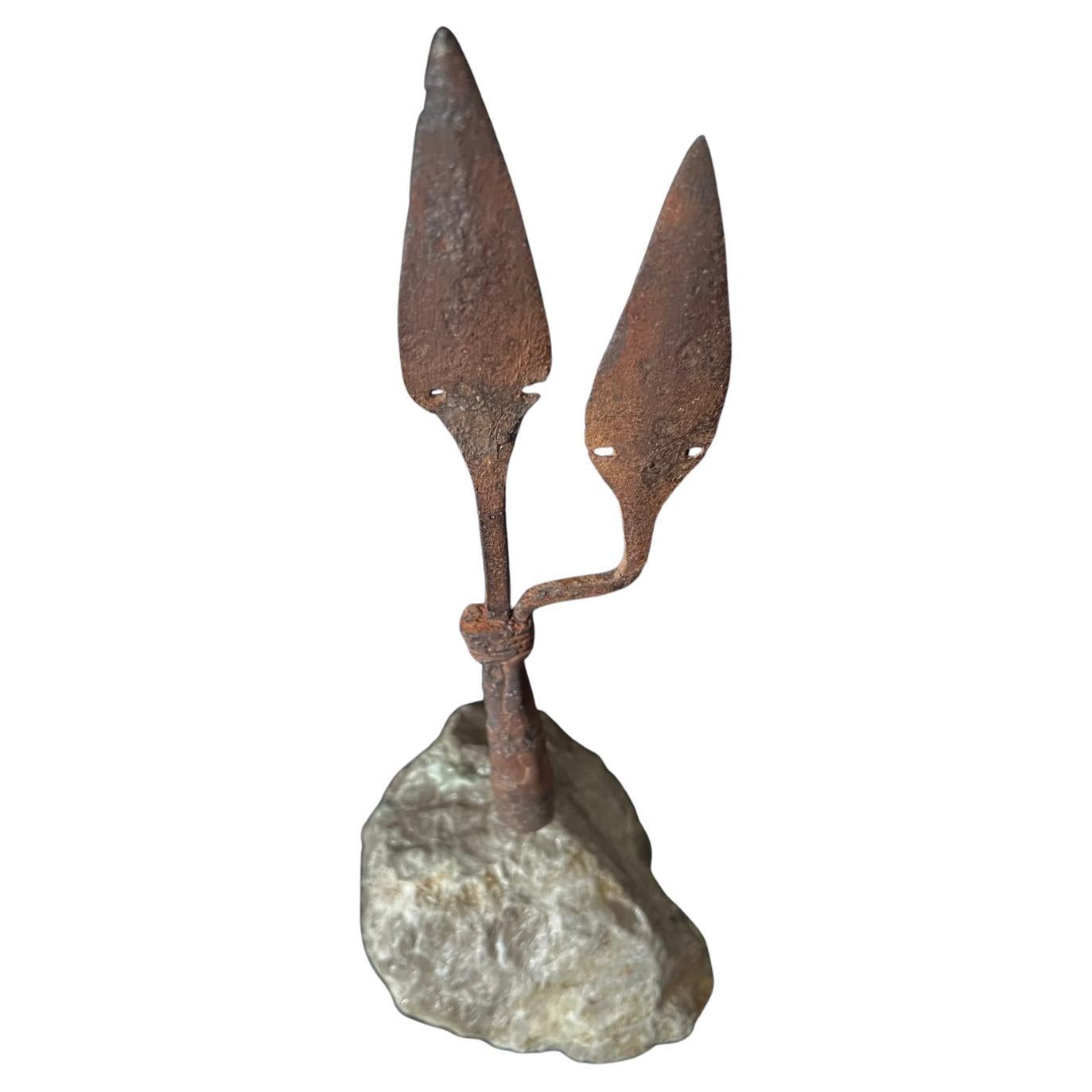 Antique Rare Gladiator’s Iron Trident Fragment 1.-2. AD For Sale at 1stDibs