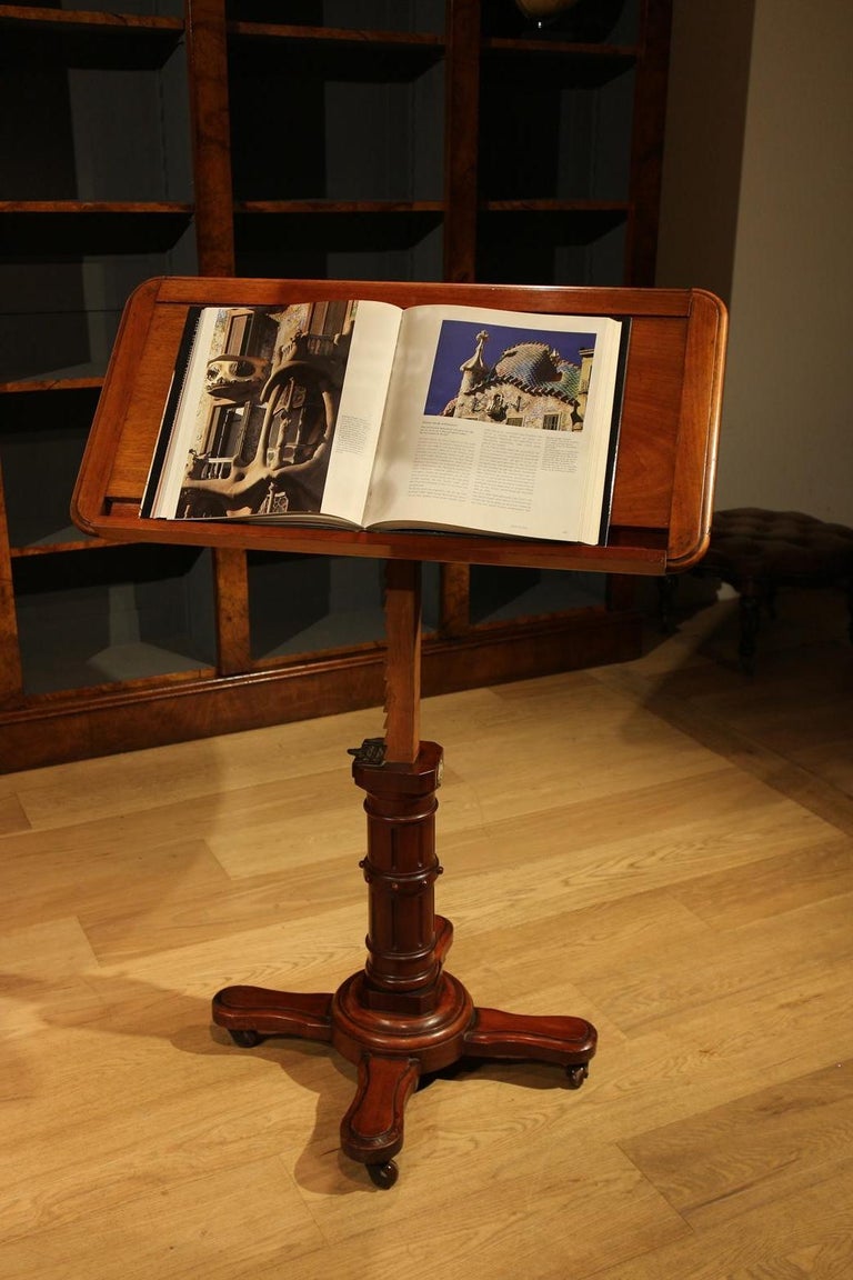 Antique reading table / Book Stand For Sale at 1stDibs