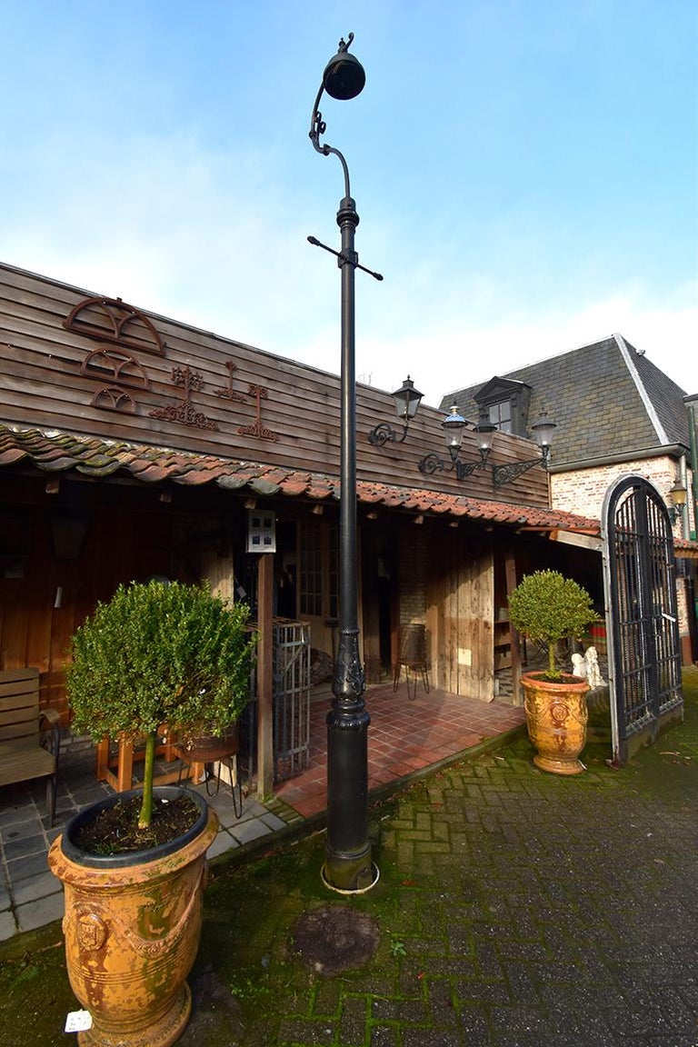 Antique Reclaimed Lamp Post / Lantern from the 19th Century For Sale at ...