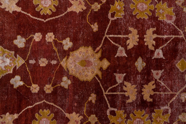 Antique Red Persian Sultanabad Mansion Carpet, circa 1910s For Sale at ...