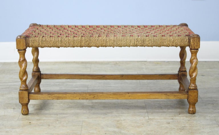 Antique Red String Stool at 1stDibs | long red string in stool, small ...