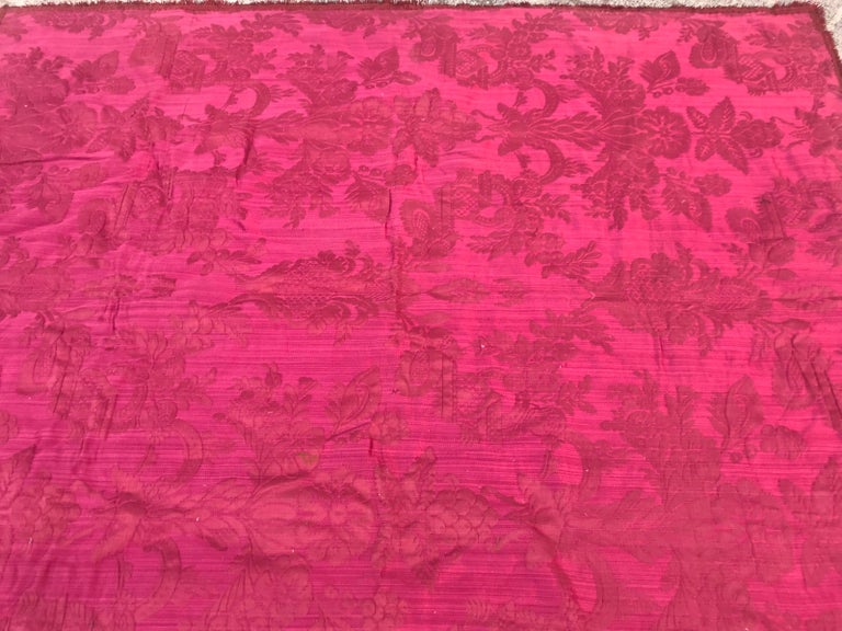 Antique Red Tablecloth For Sale at 1stDibs