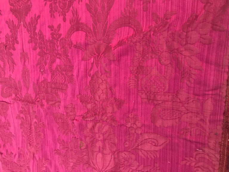 Antique Red Tablecloth For Sale at 1stDibs