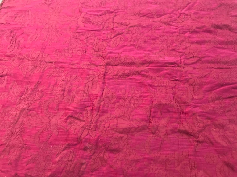 Antique Red Tablecloth For Sale at 1stDibs