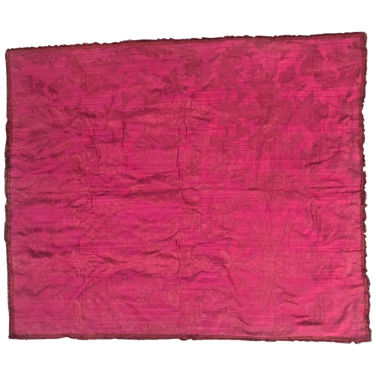 Antique Red Tablecloth For Sale at 1stDibs