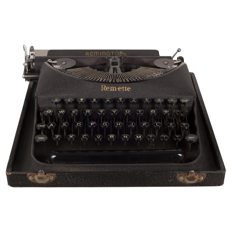 Antique Refurbished Remington Remette Typewriter C.1939 at 1stDibs