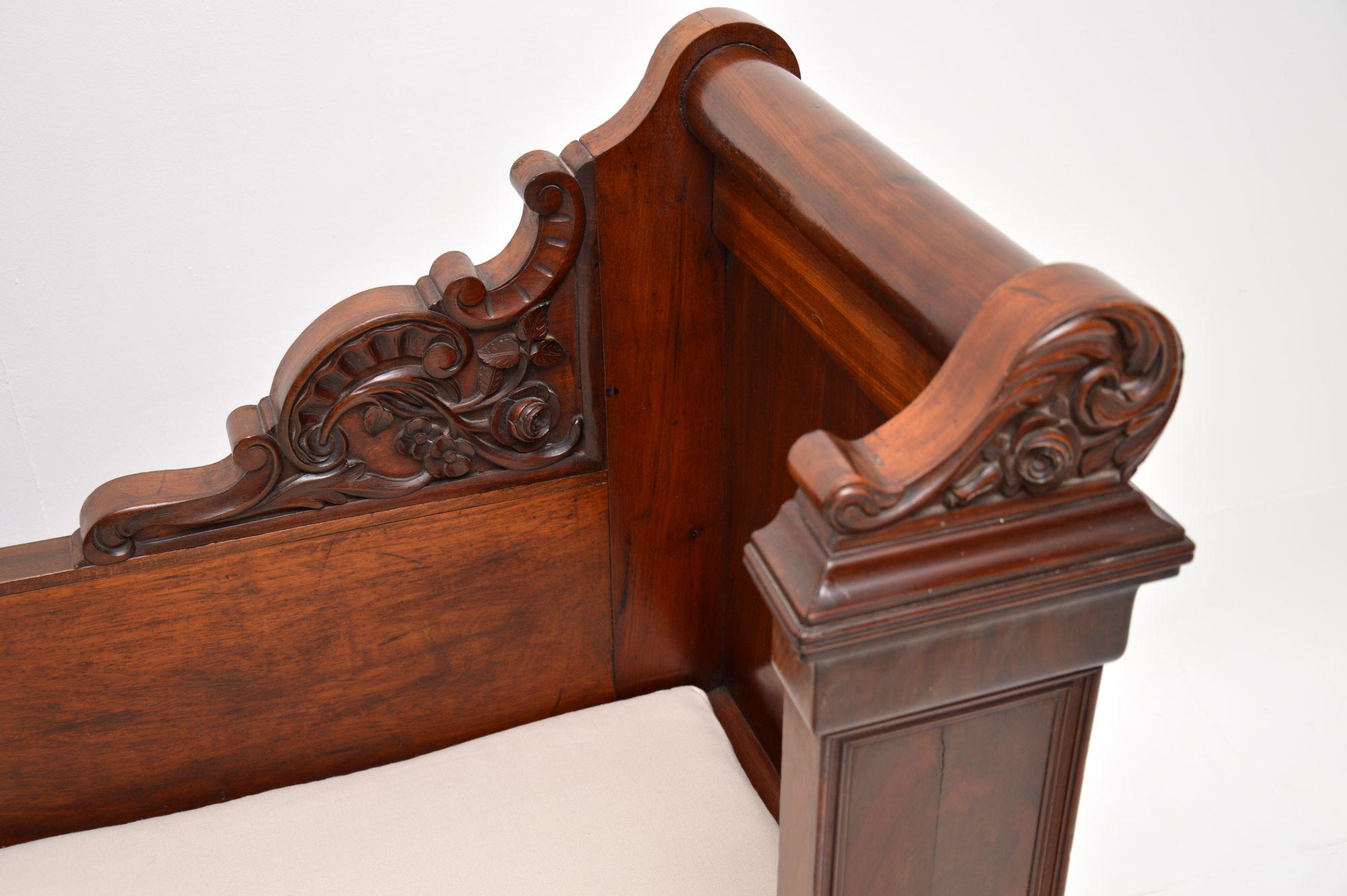 Antique Regency Bench / Settee For Sale at 1stDibs