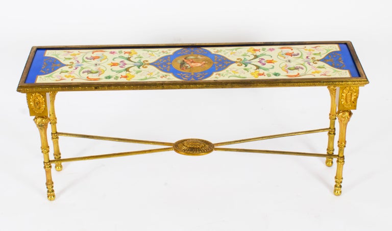 Antique Regency Revival Ormolu Mounted Table Display Stand Late 19th C ...