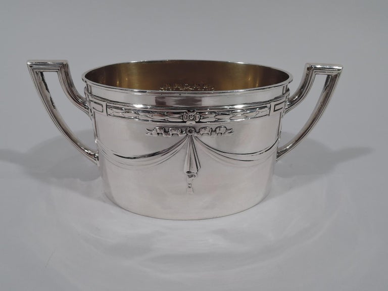 Antique Regency Revival Silver Coffee and Tea Set on Tray For Sale at ...