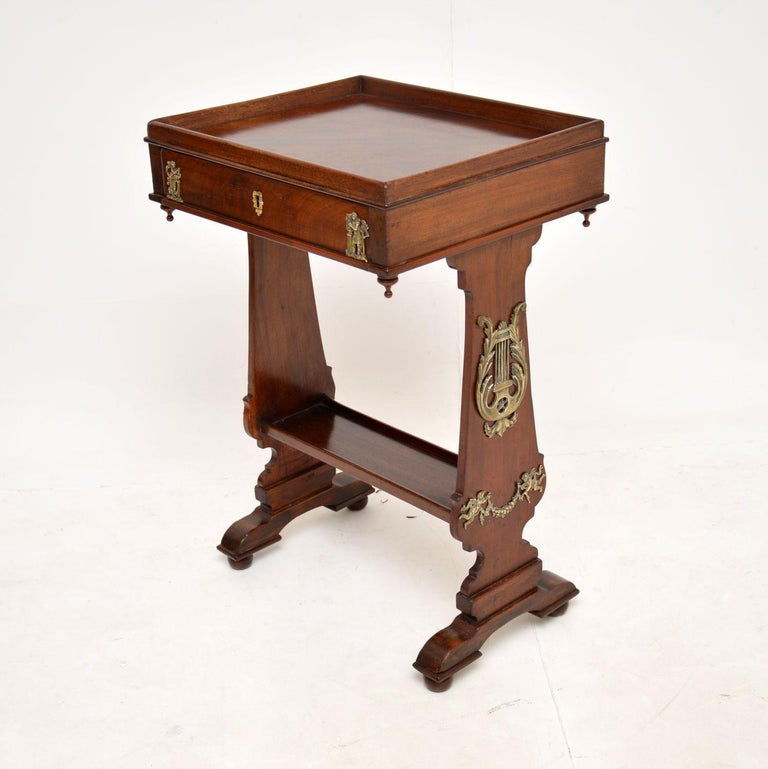 Antique Regency Side Table For Sale at 1stDibs
