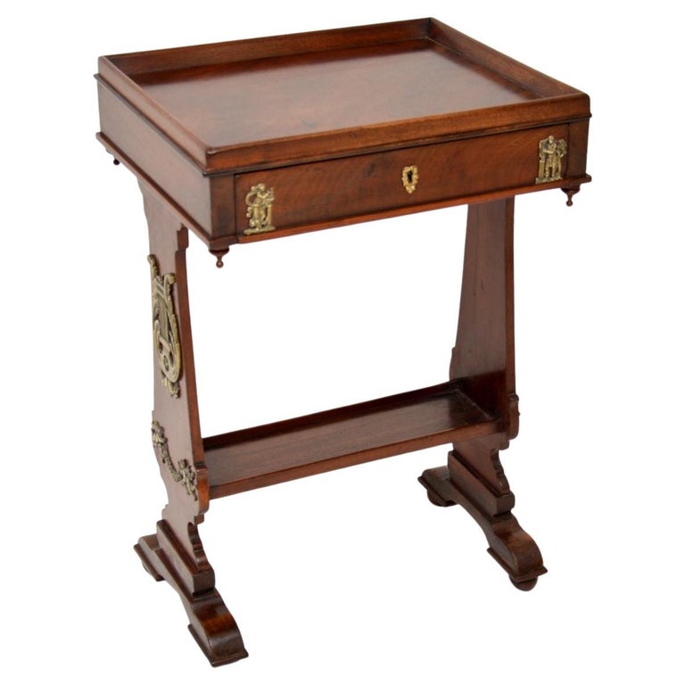 Antique Regency Side Table For Sale at 1stDibs