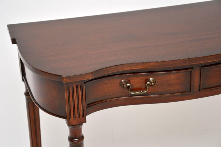 Antique Regency Style Console Side Table at 1stDibs