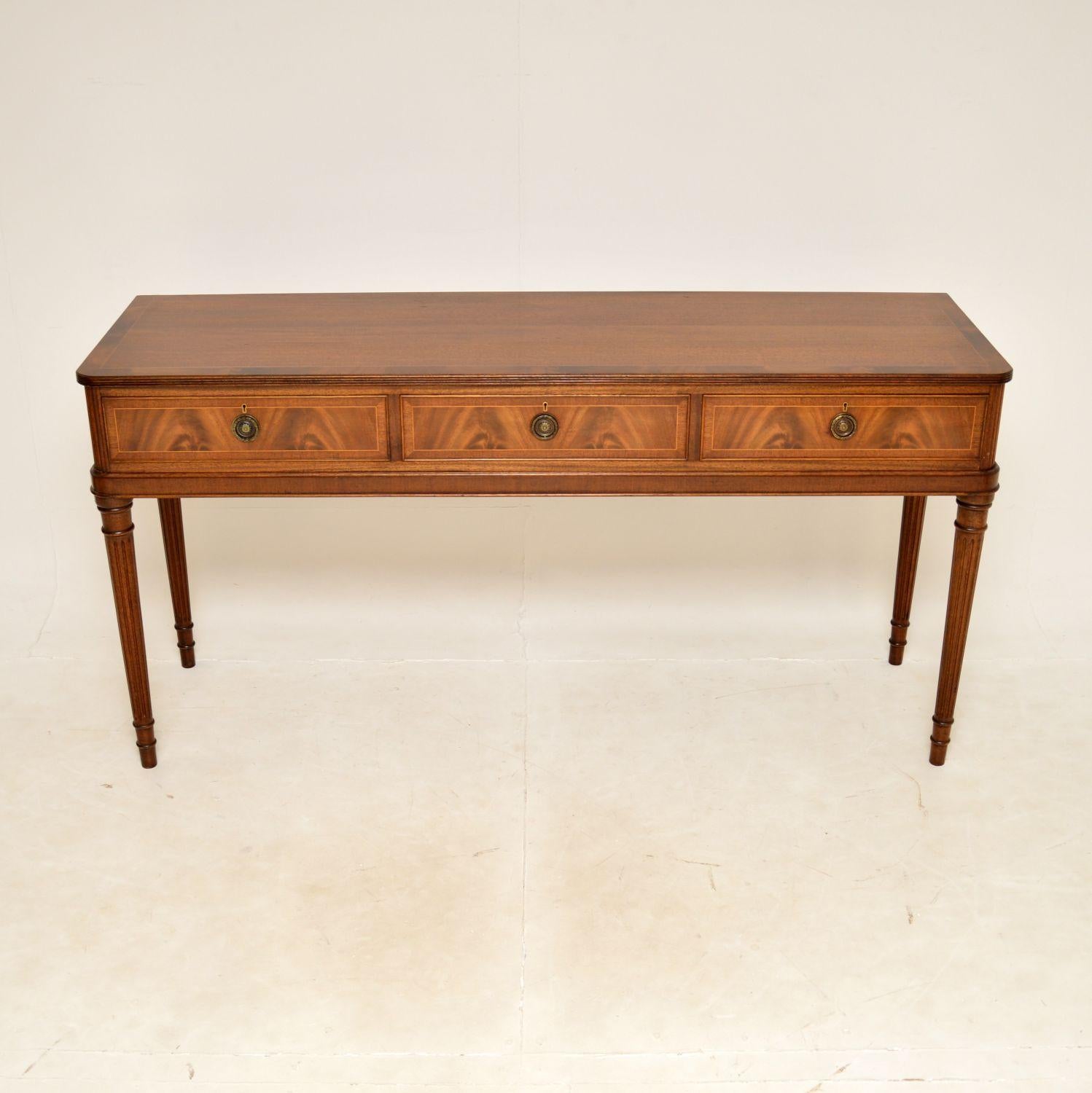 Antique Regency Style Console Table at 1stDibs