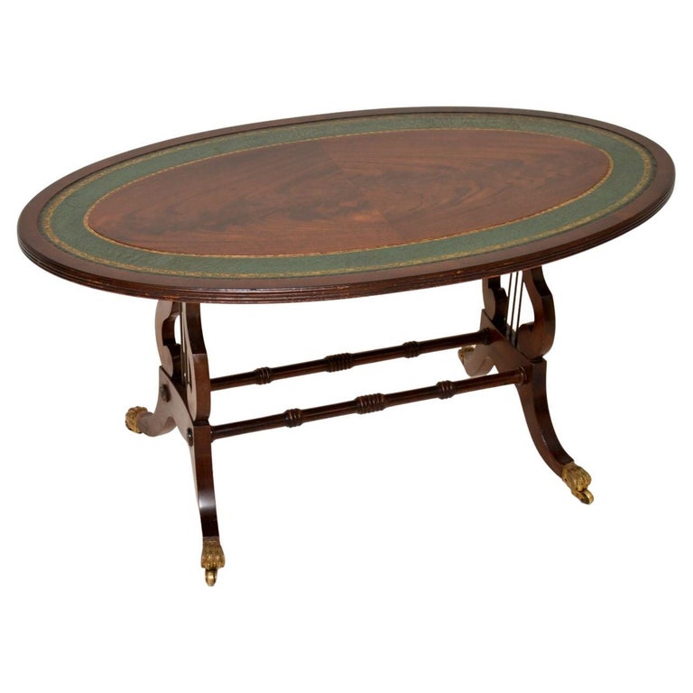 Antique Regency Style Coffee Table For Sale at 1stDibs