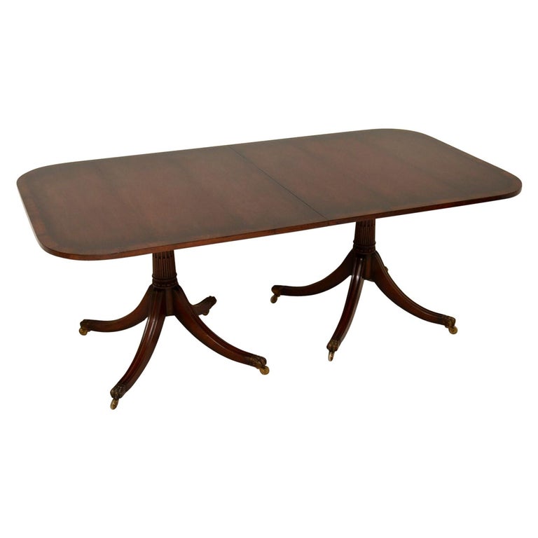 Antique Regency Style Mahogany Extending Dining Table at 1stDibs ...